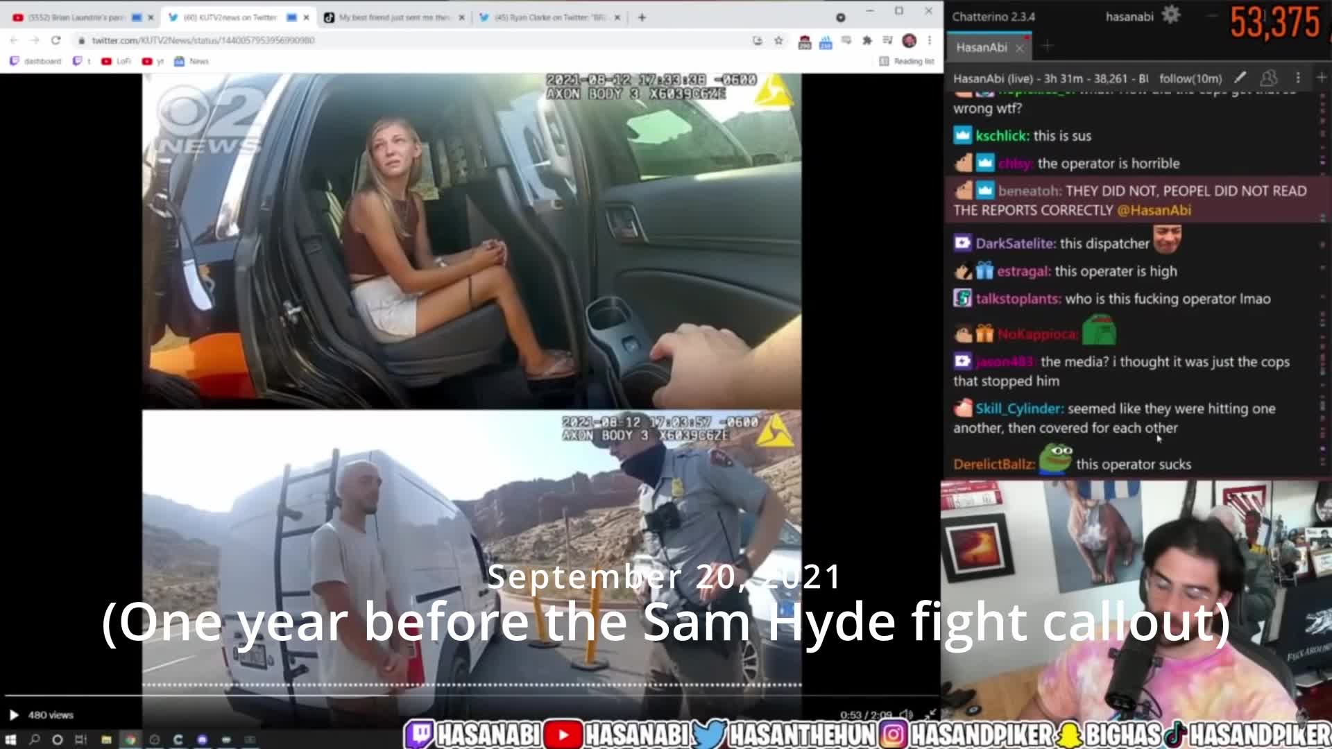 Watch Hasan doesn't know Sam Hyde | Streamable