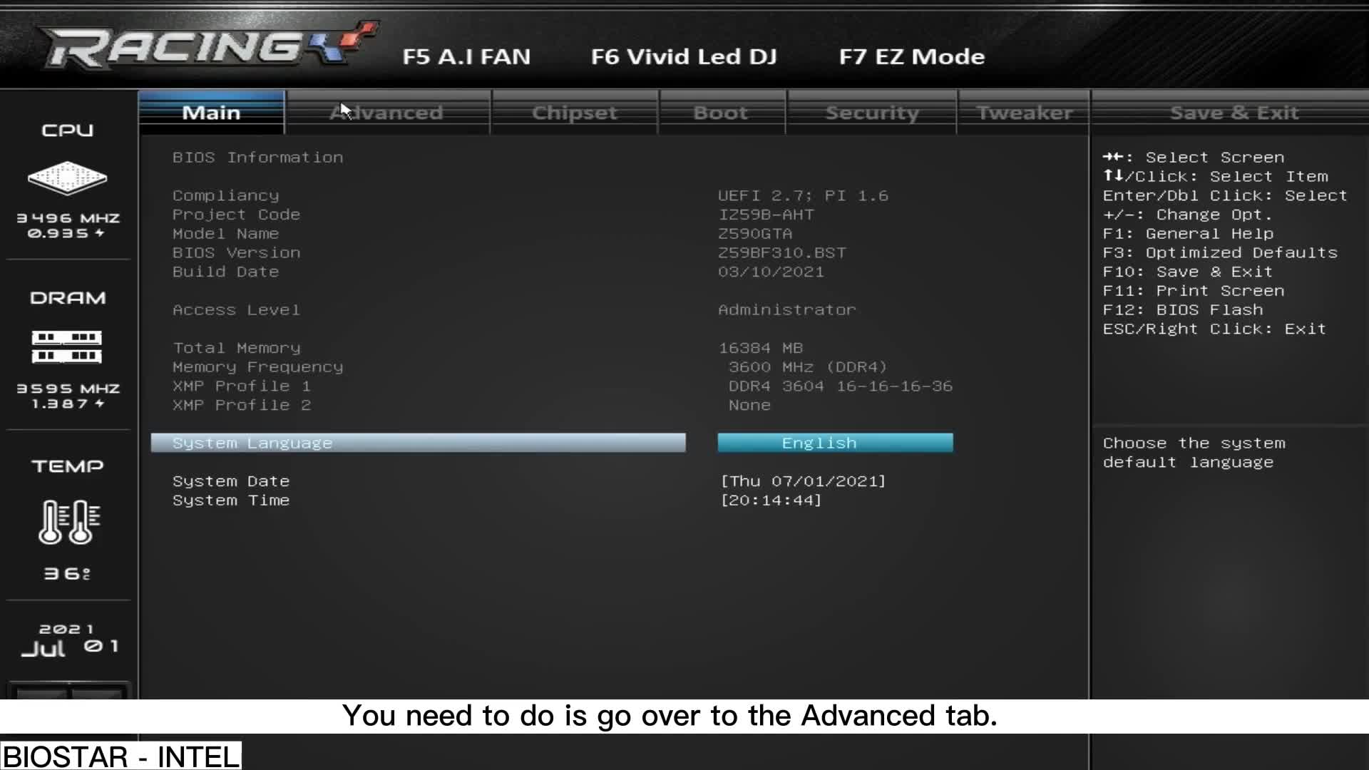 Watch How to Disable TPM on Biostar_ (Intel)-(1080p60) | Streamable
