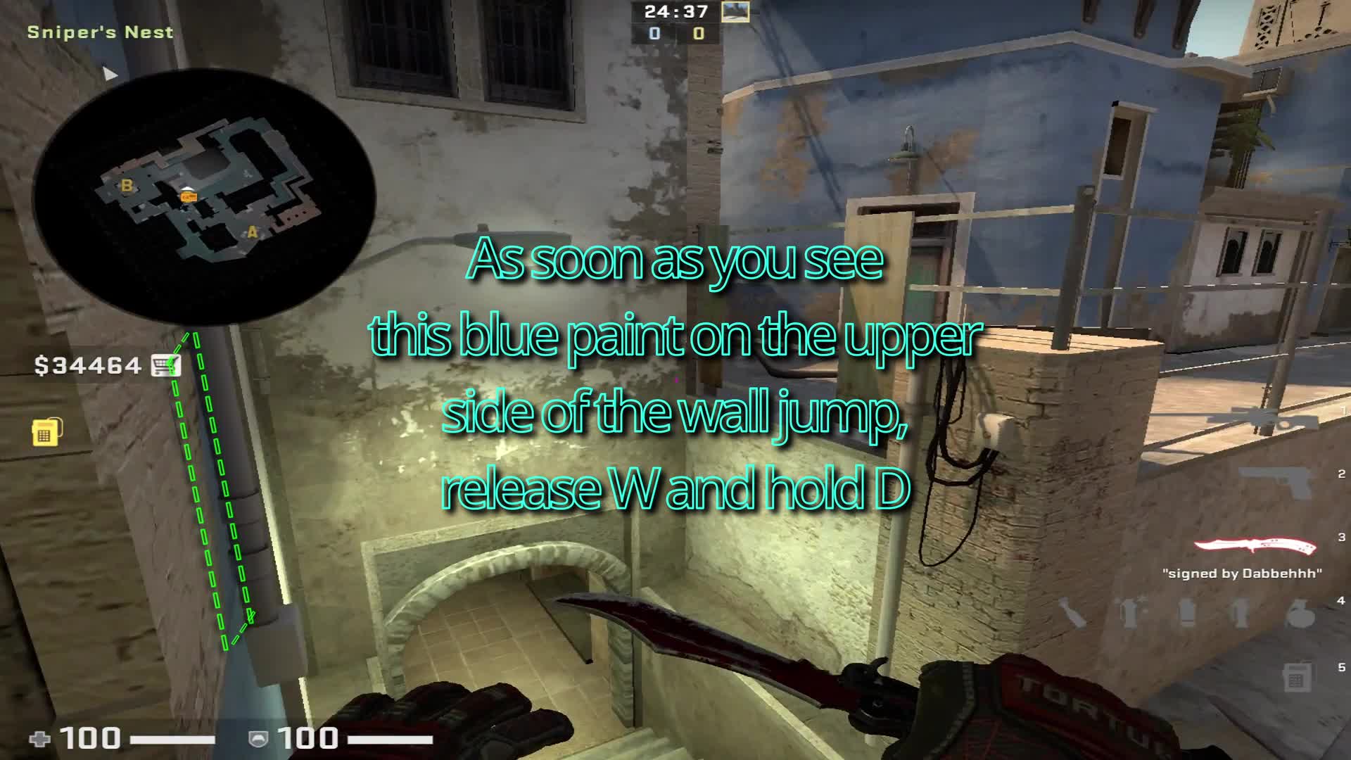 Mirage Window-to-Short Jump w/ cue