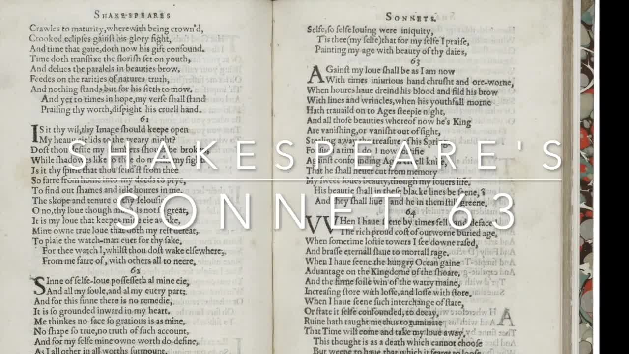 Watch Sonnet 63 | Streamable