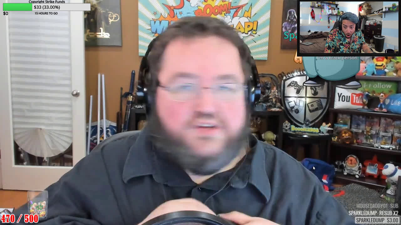 Streamer stumbles on a Boogie clip