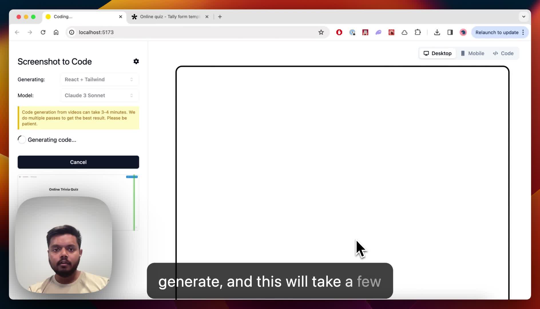 Watch Tally Form clone | Streamable