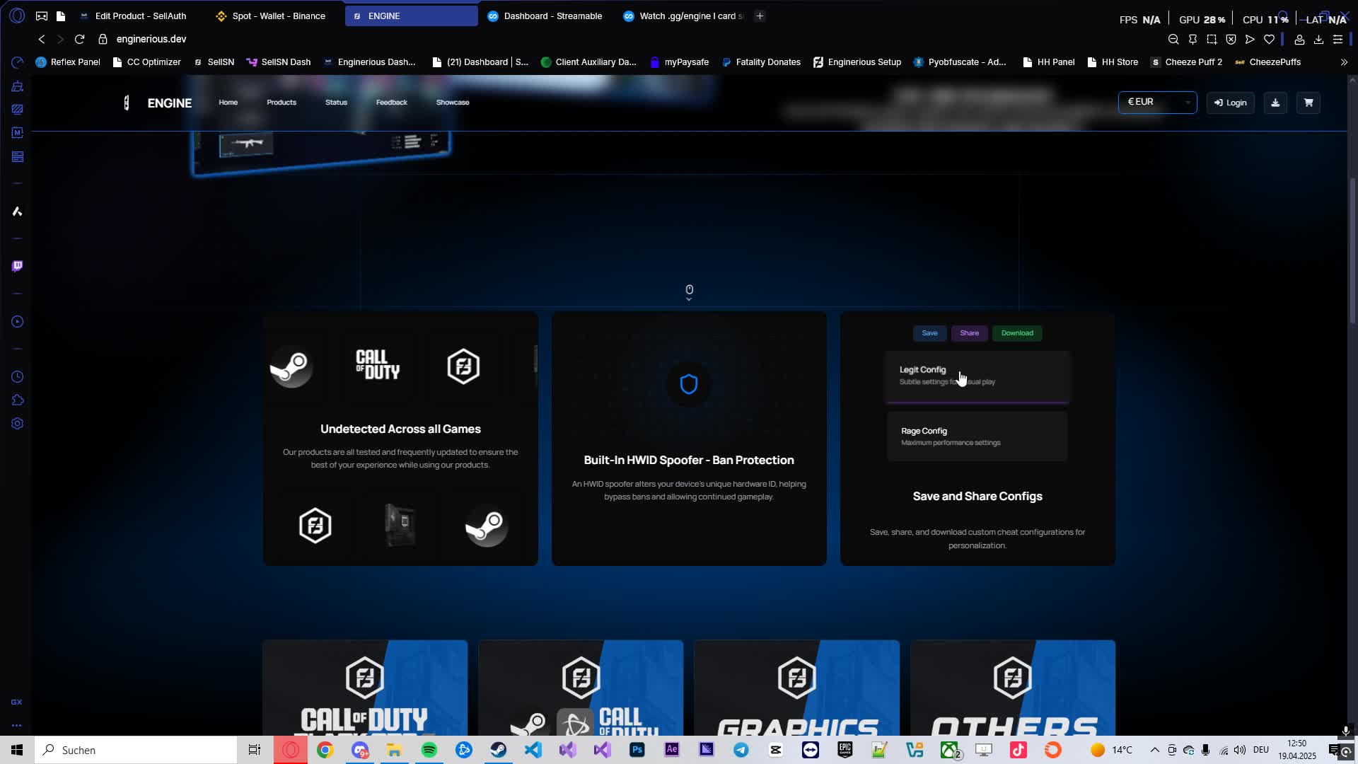 Watch .gg/engine I info box | Streamable