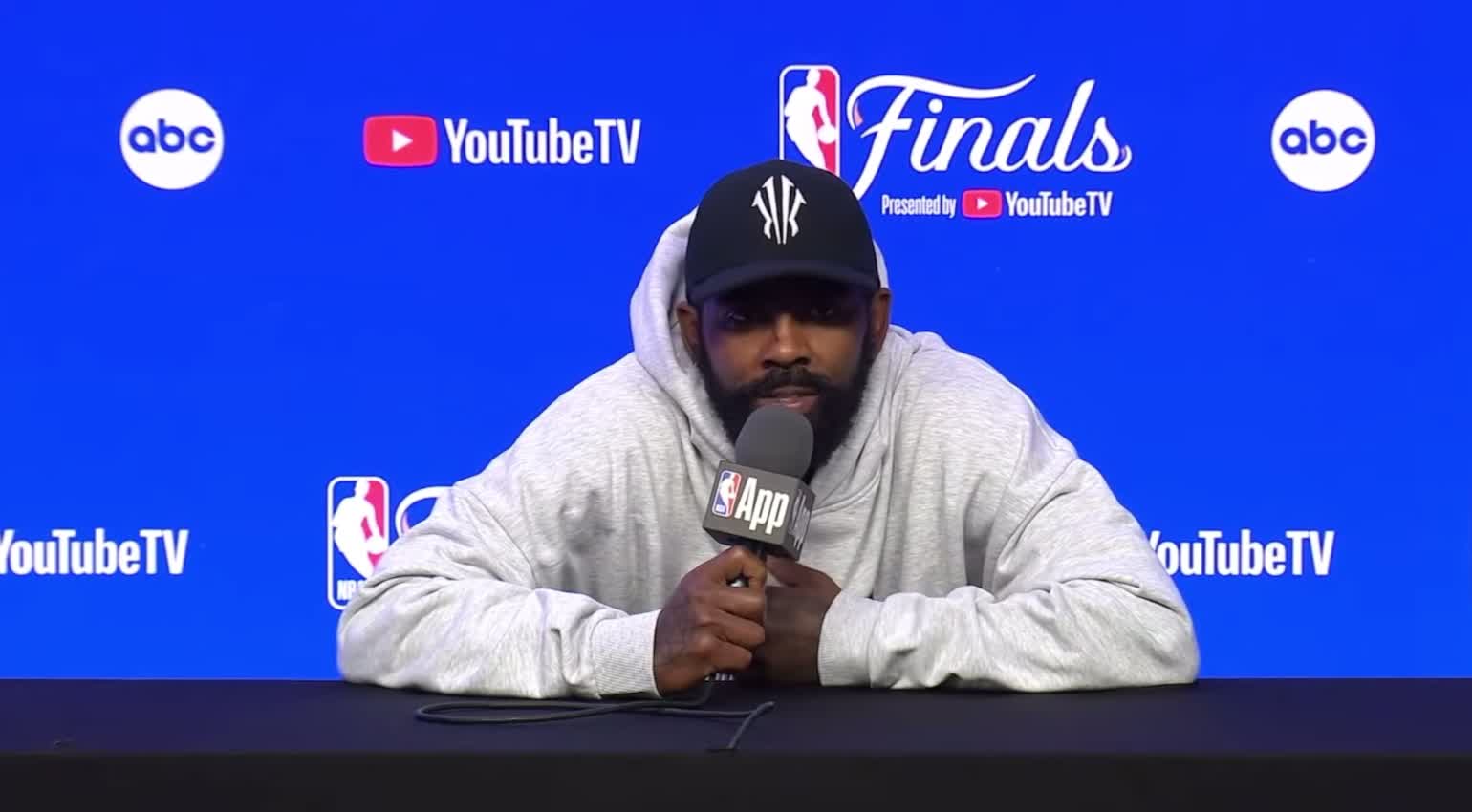 Watch Kyrie Irving reflects on his time in Boston. 06/16/24 | Streamable
