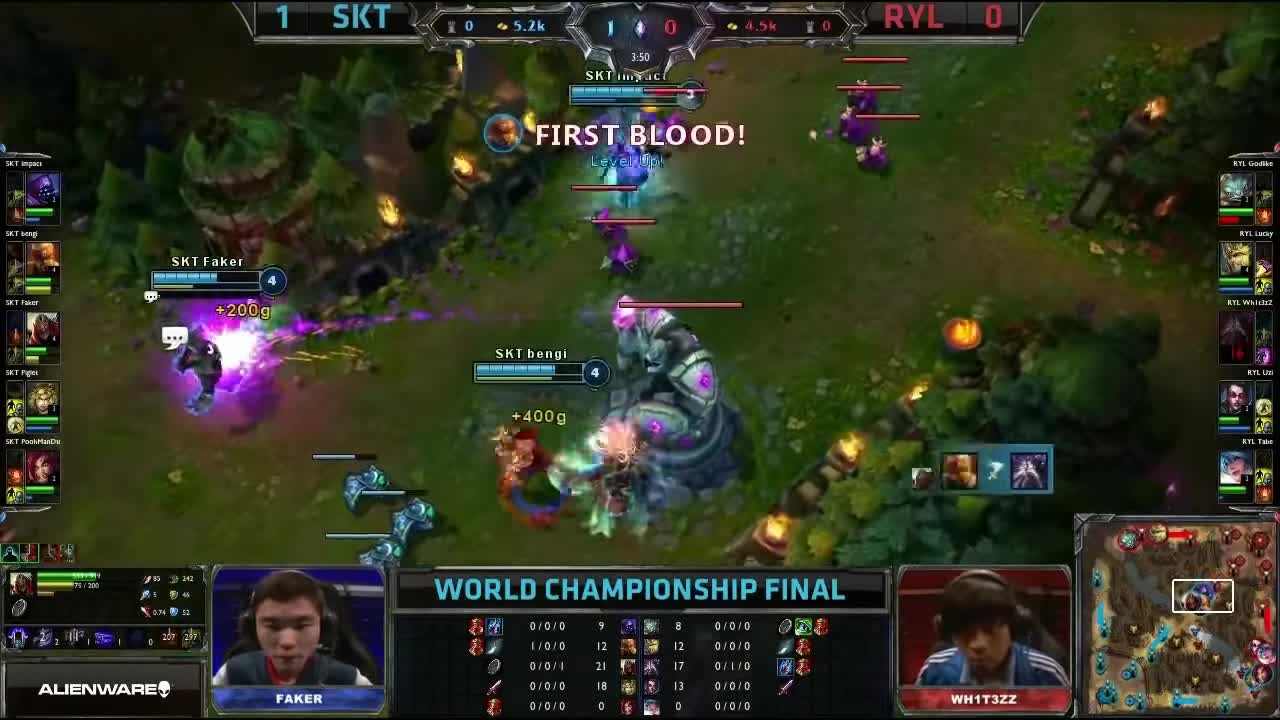 SKT T1 vs RYL ｜ SK Telecom T1 vs Royal Club Game 2 ｜ Finals of Season 3 World Championship ｜ S3 VOD