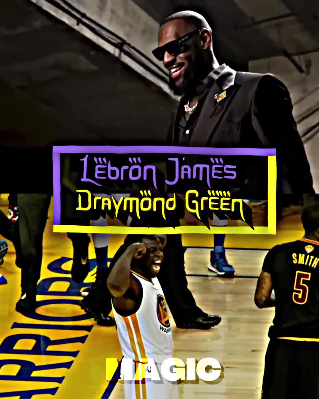 Draymond green vs Lebron James
