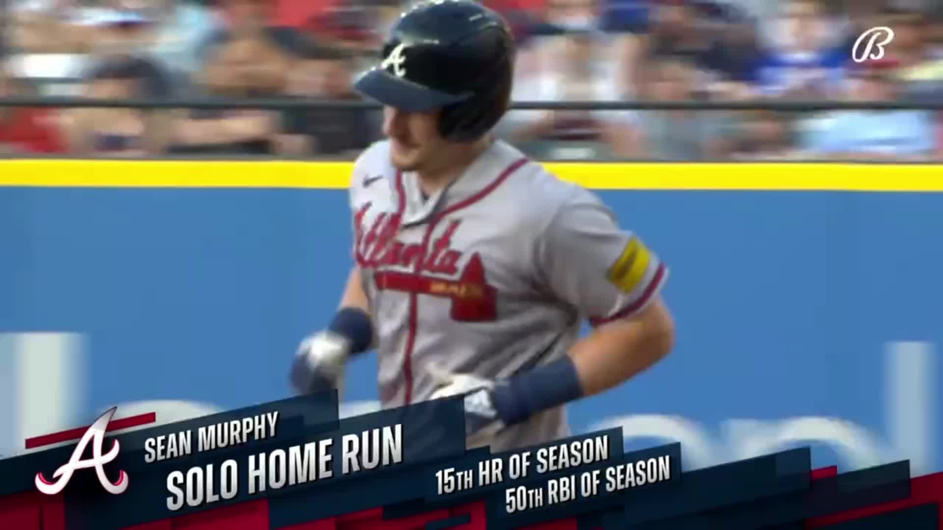 Watch Sean Murphy's solo home run gives the Braves a 5-run lead over ...