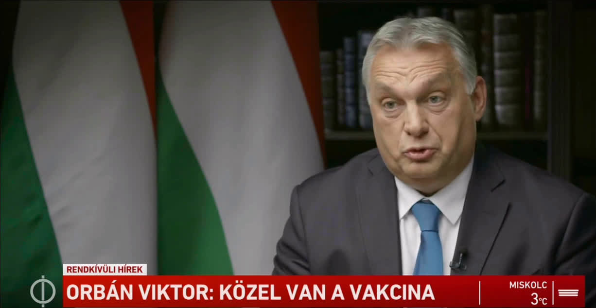 Orbán: Soros a pók