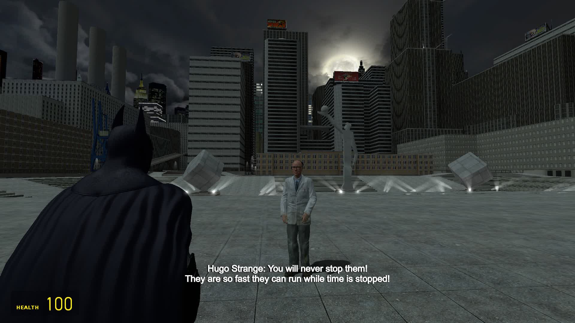 Watch Hugo Strange inaccessible speed statement | Streamable