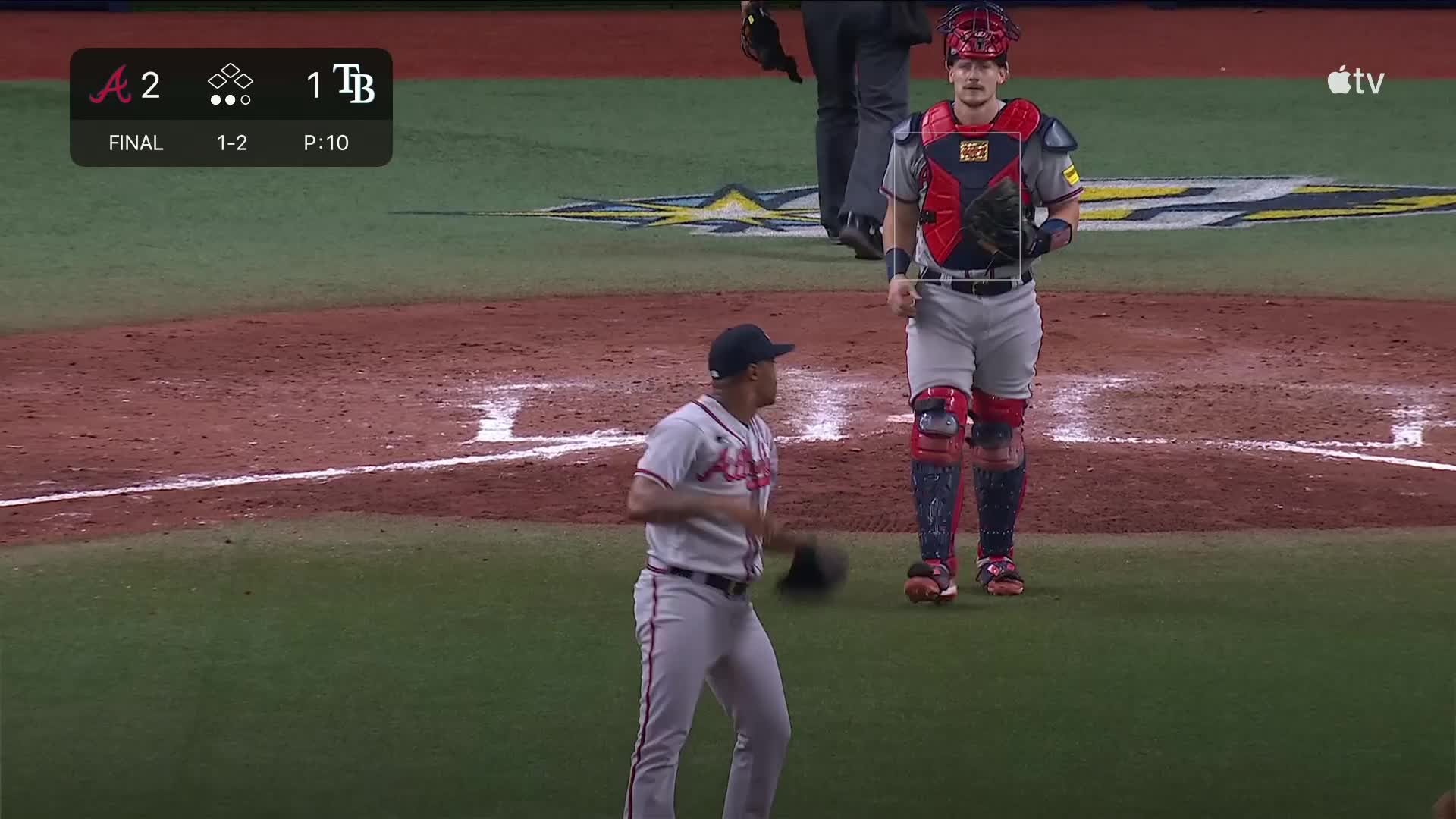 The Braves take the first game of the series against the Rays as Raisel ...