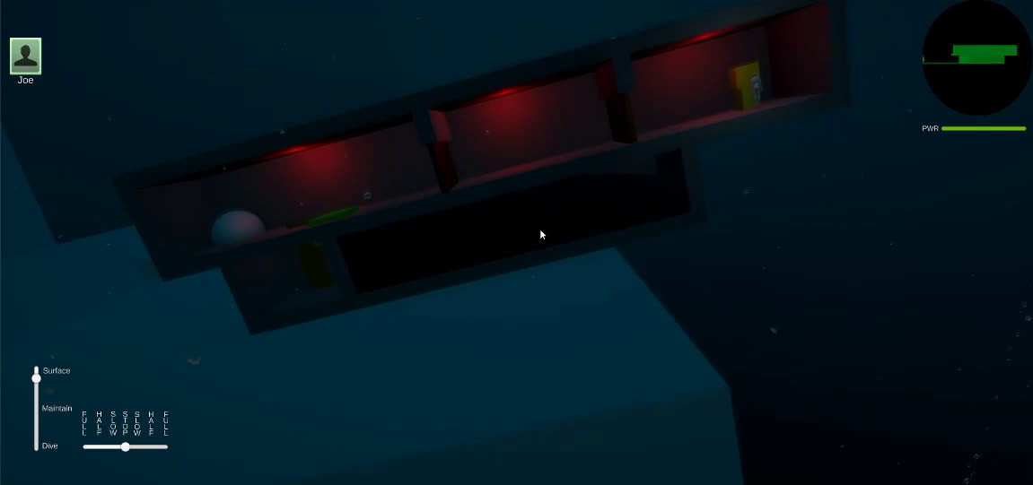 Into the Deep test - Interaction