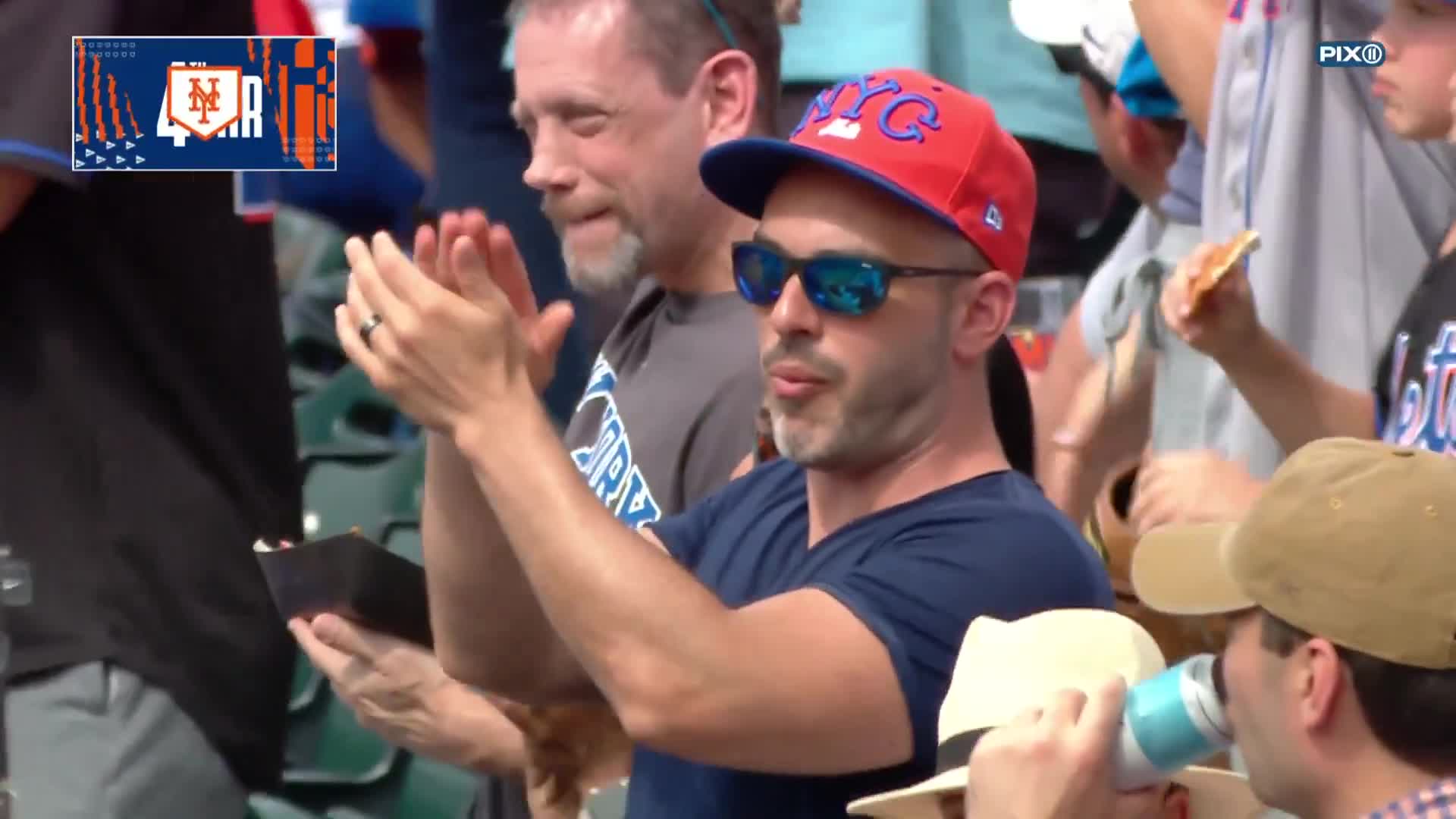 Watch SNY - BRETT BATY GIVES THE METS THE LEAD! | Streamable