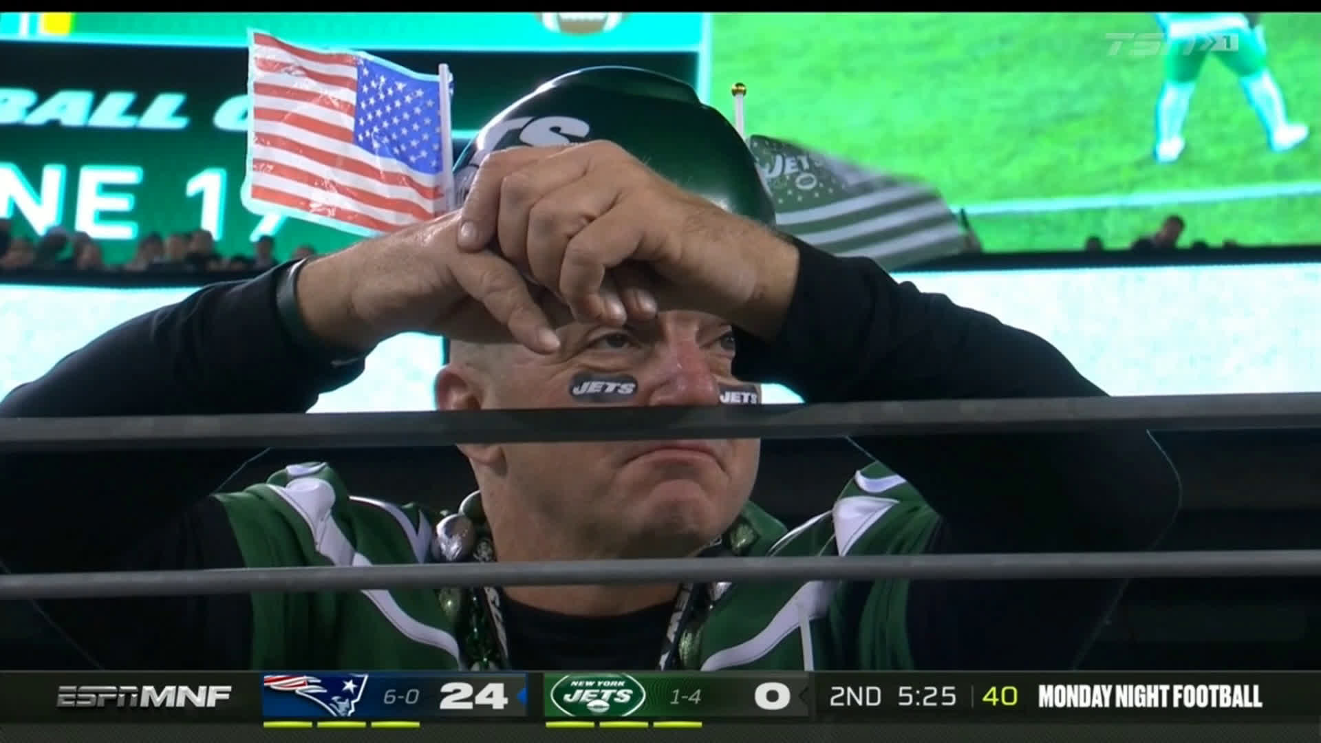 Jets Sad Fan