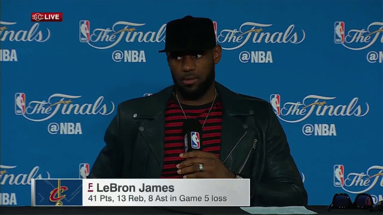 LeBron James on Kevin Durant: "I'm not happy he won his first ...