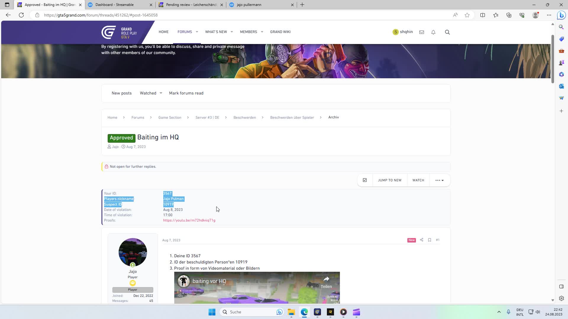 Watch Desktop 2023.08.24 - 22.41.57.01 | Streamable
