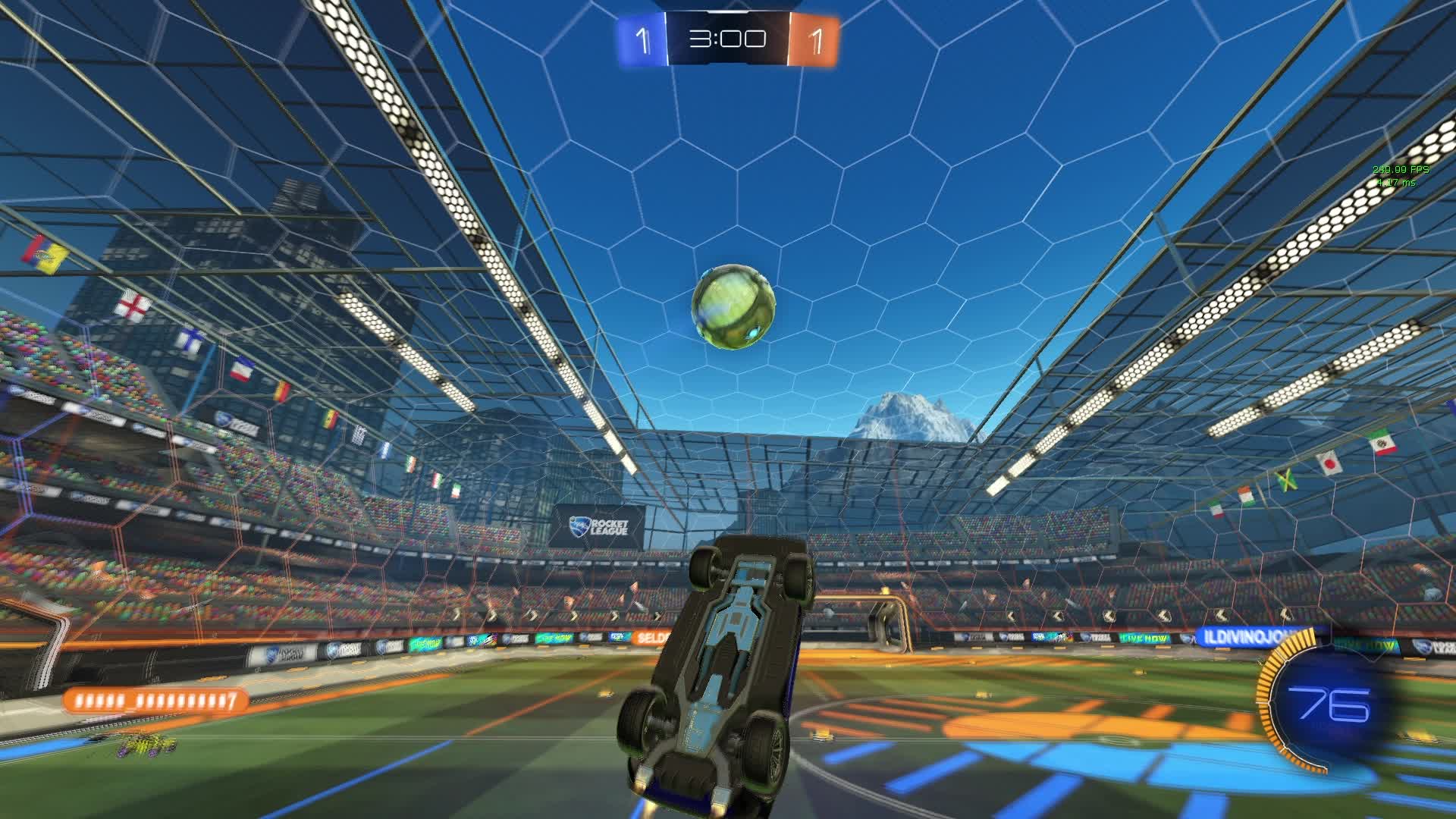 flip reset in to delayed backflip