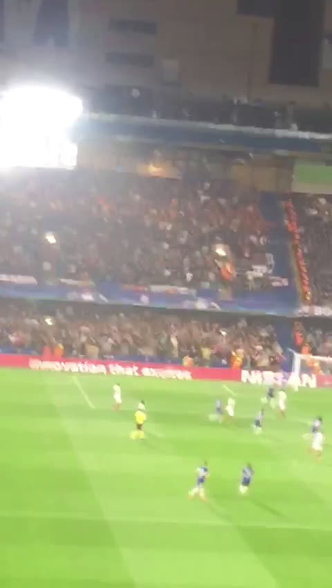 David Luiz goal from my view