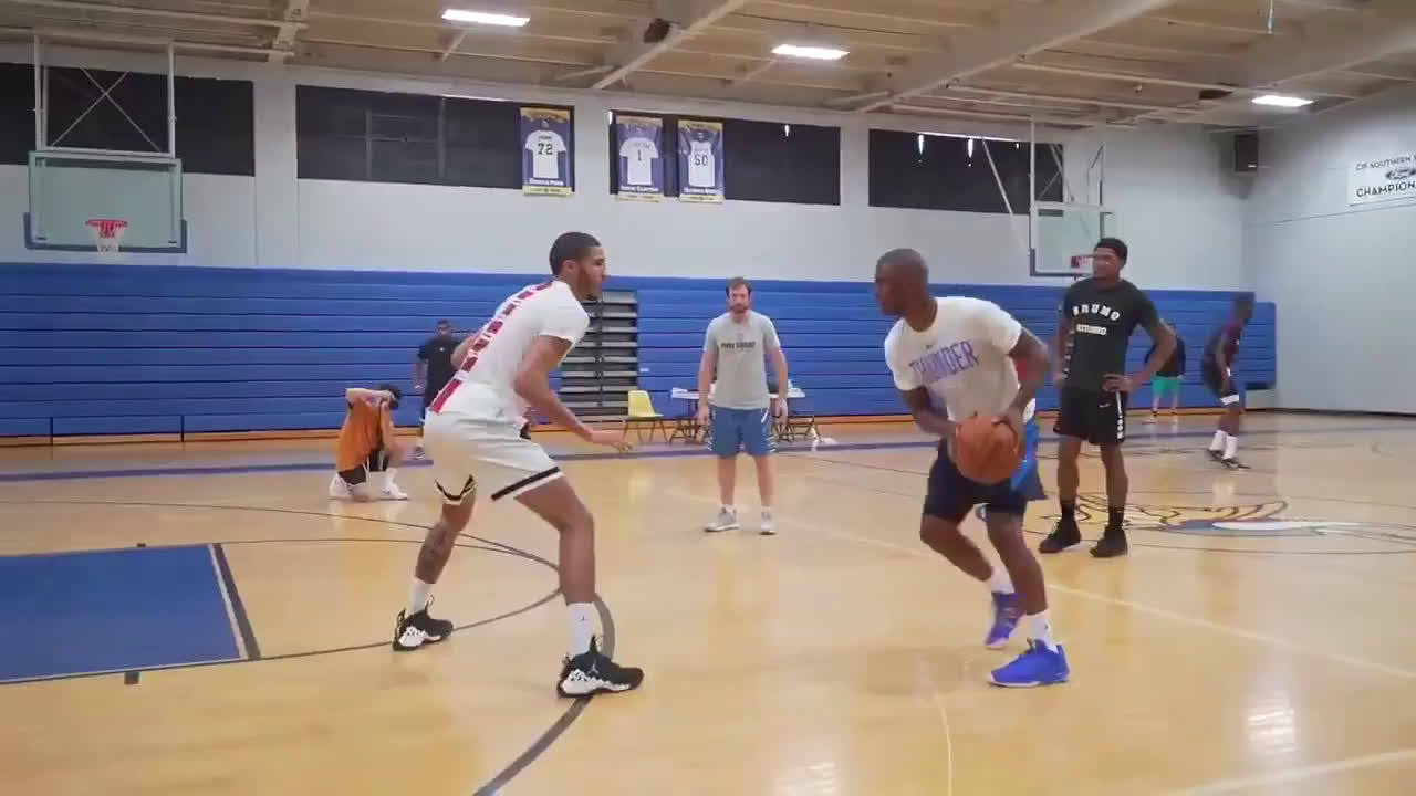 CP3, Beal, and Tatum 1v1’ing each other