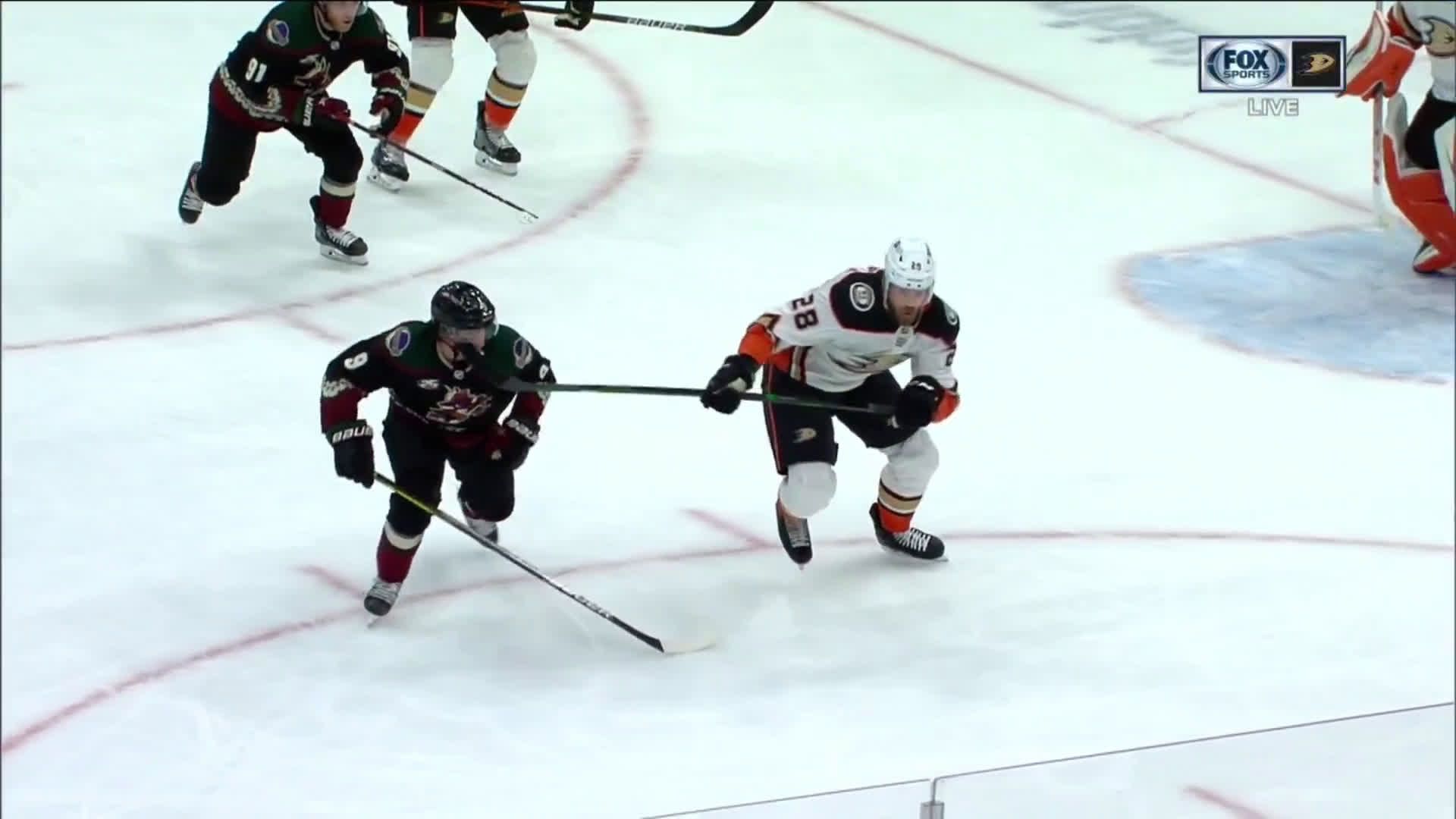 "It looked like he got shot"