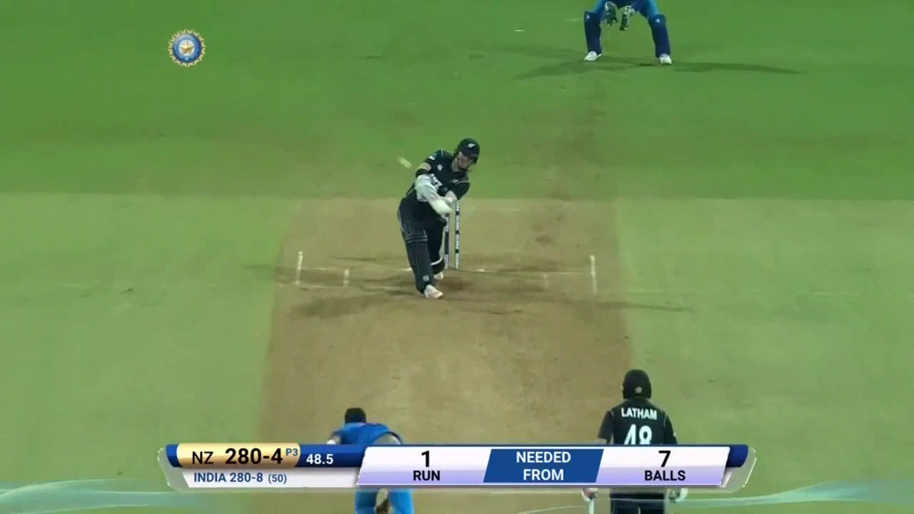 See ball hit ball.