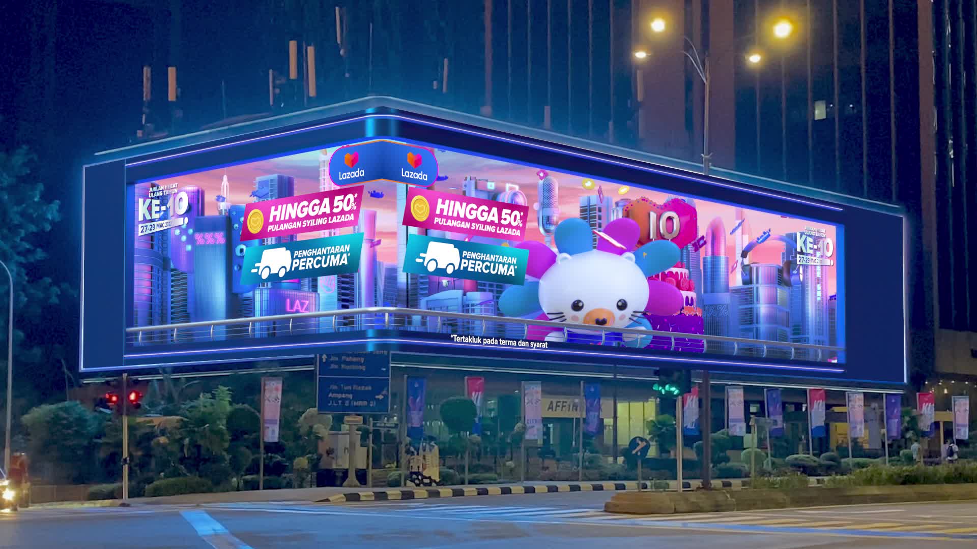 Watch LAZADA EPIC 10_KLCC_BUILDING MOCKUP_220317_02 | Streamable