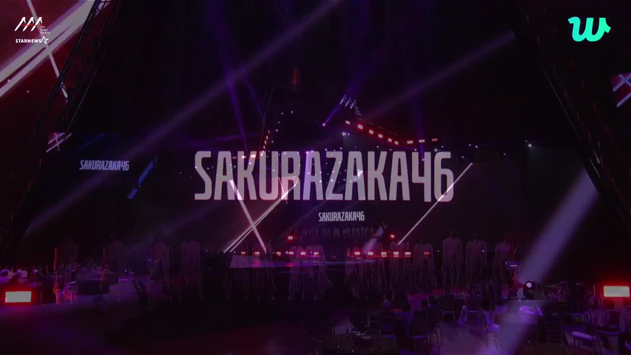 231214 [2023 Asia Artist Awards] Sakurazaka46 - Shounin Yokkyuu