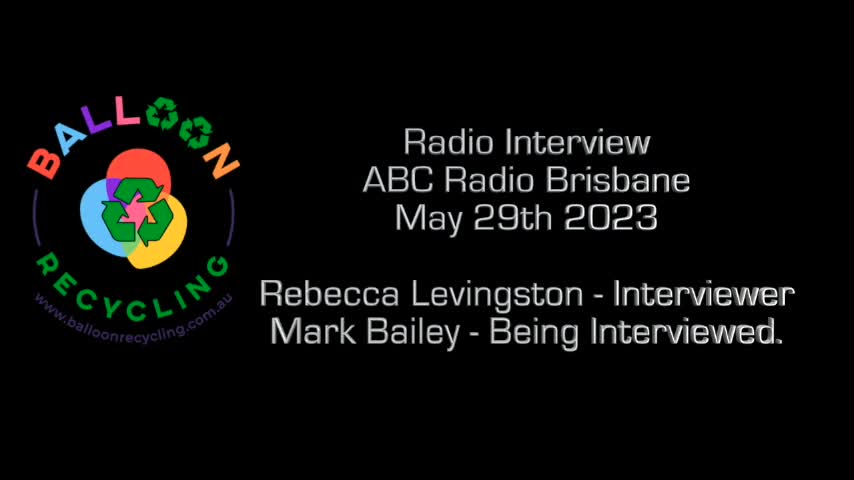 Radio Interview ABC Brisbane 29th May 2023