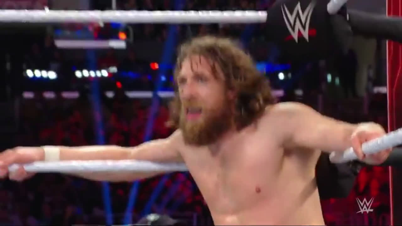 Brock Lesnar sells Daniel Bryan's running knee like he's been shot with ...