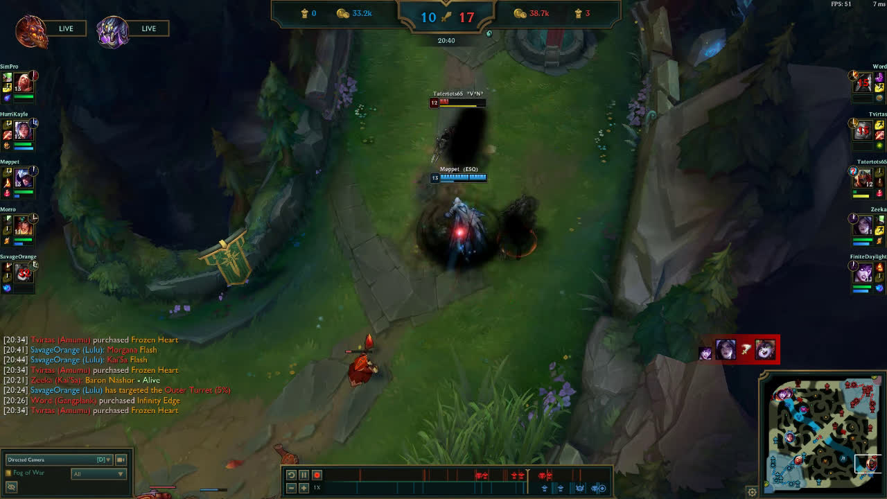Zed vs Talon
