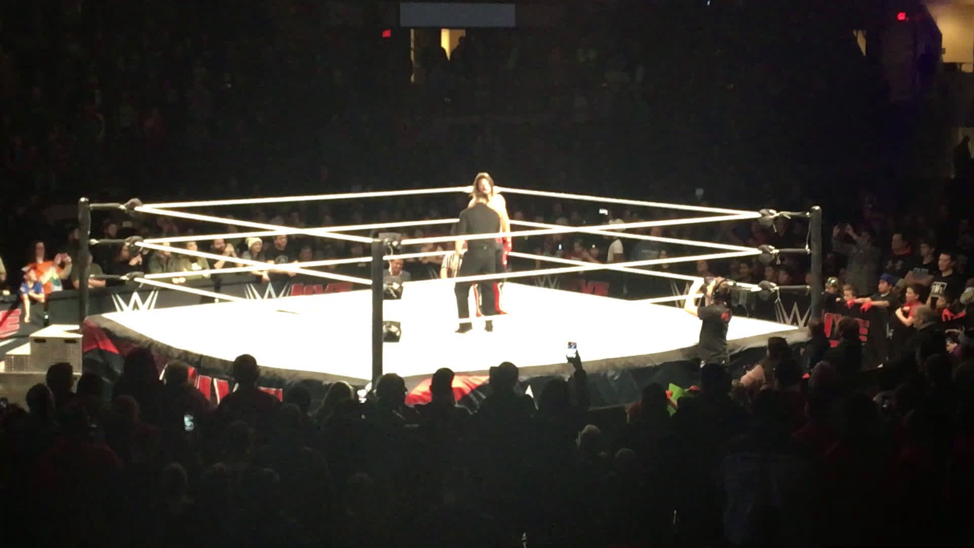 Samir Singh Styles Clash 12-16-17 WWE HOLIDAY TOUR