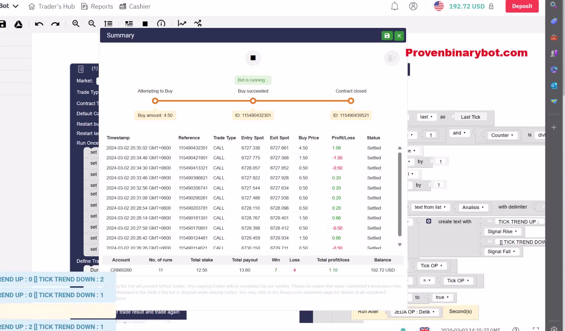 Watch PBB - Bull Power Deriv Bot 2 | Streamable