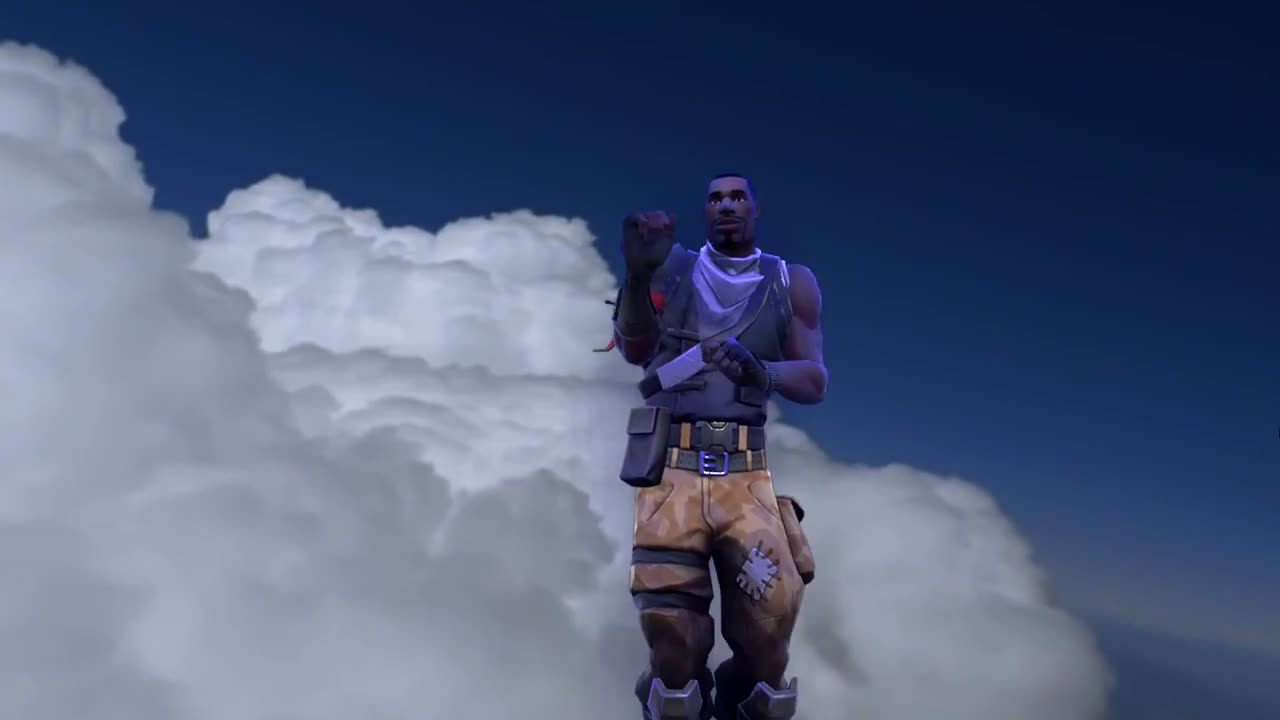 Finding a green screen in Fortnite