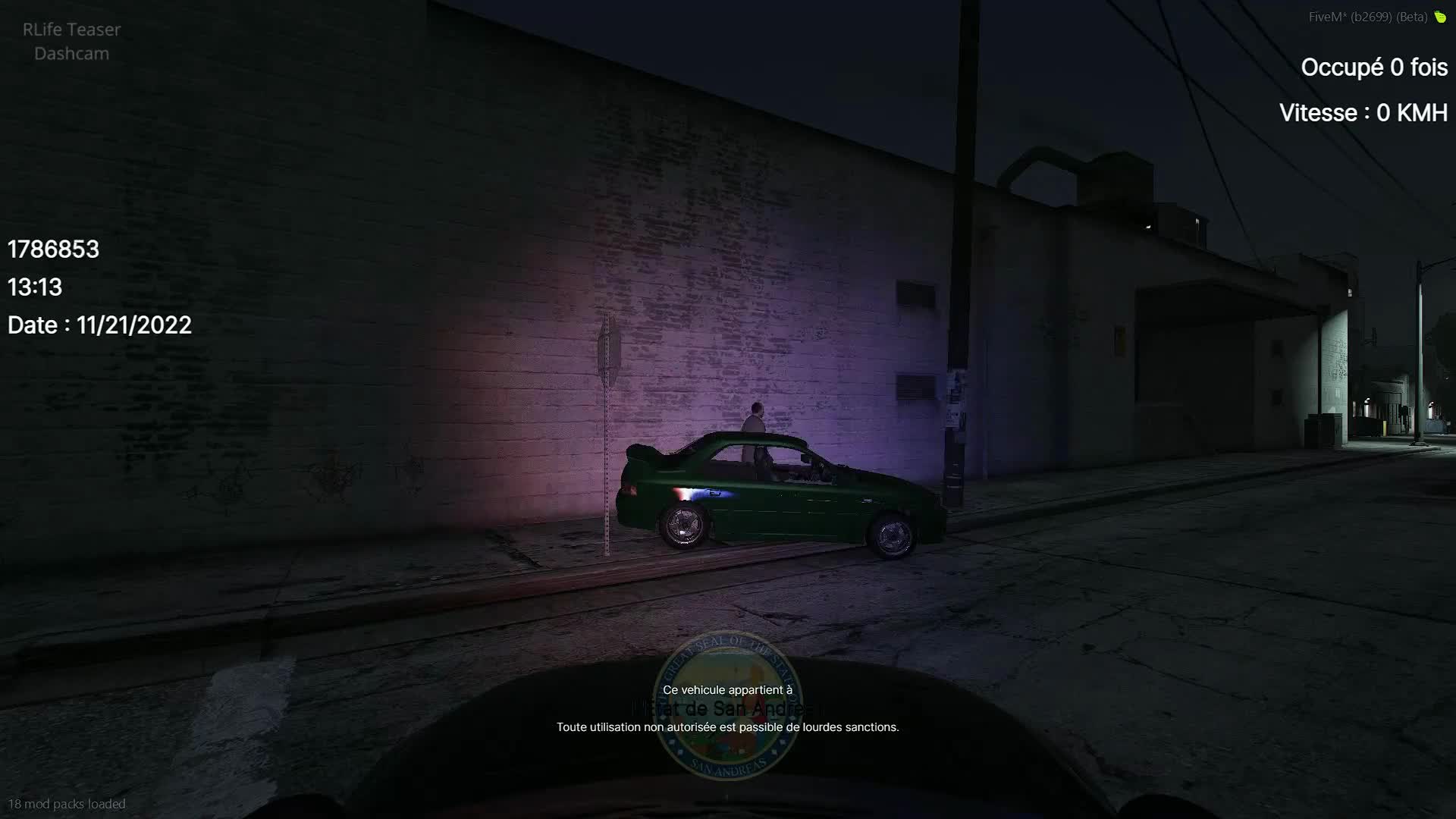 RLIFE - TRAILER - DASHCAM