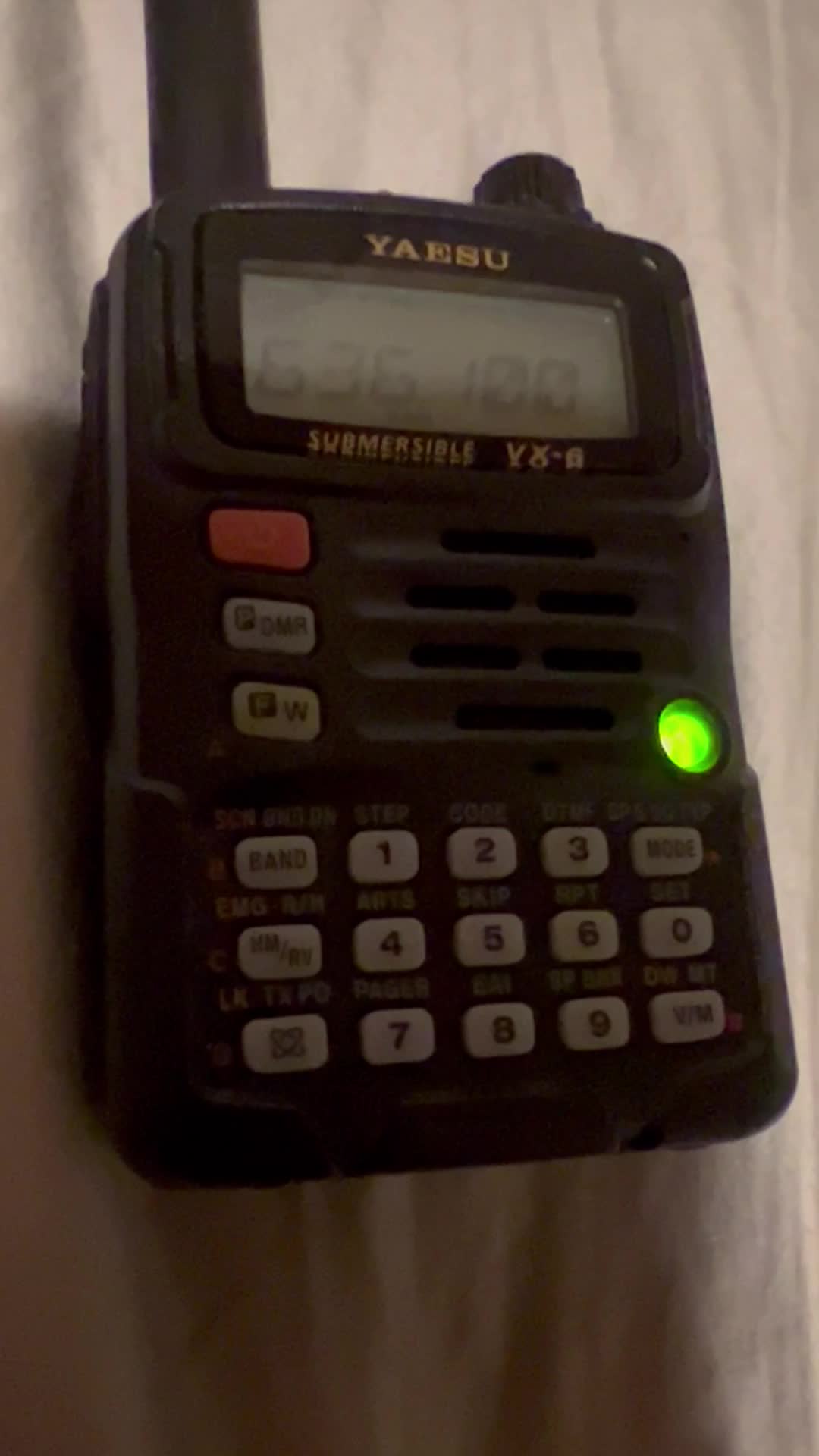 Recording 3 Yaesu vx-6 636.100 MHz