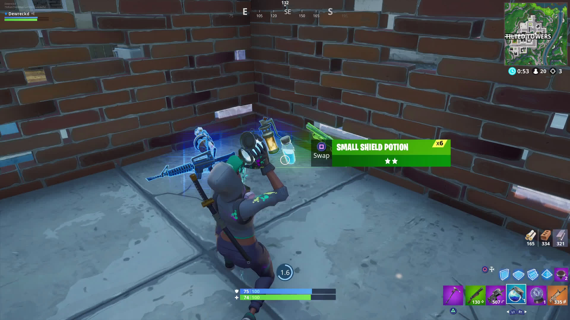 Silent pickaxe + wall destruction