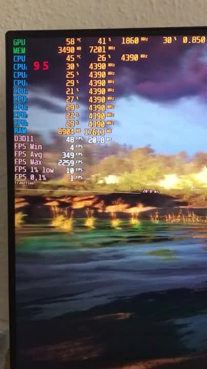 Watch TW3 - LFC 48 FPS RTSS cap - Flickering | Streamable