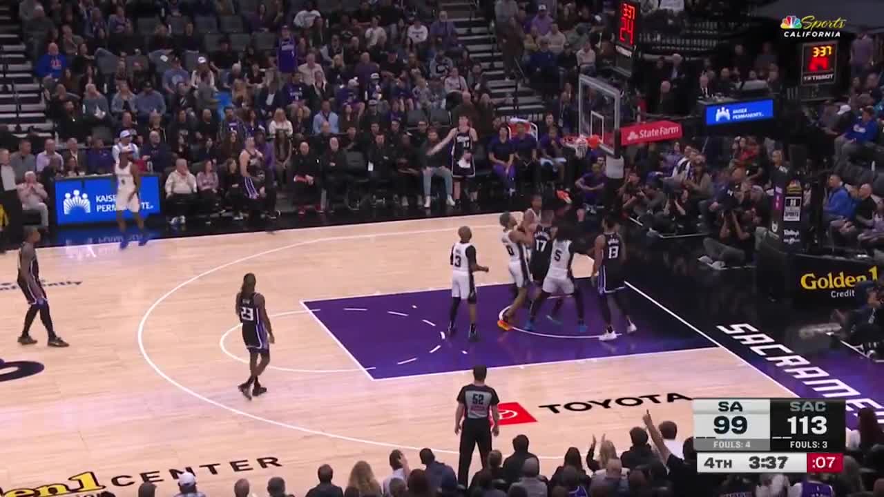 Watch Skyler (KFR) - Beautiful crosscourt skip from Keon to LaVine who ...