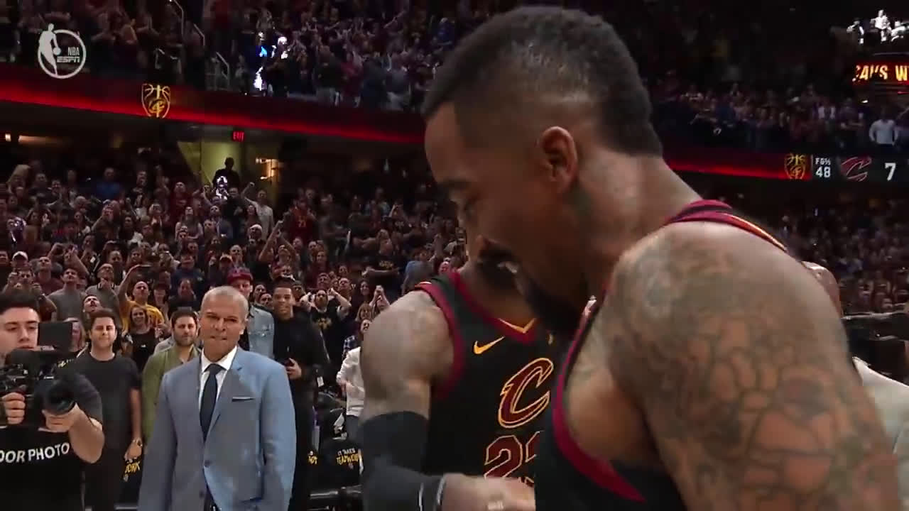 lebron james handshake