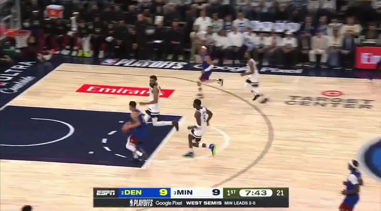 Watch Timberwolves Clips - Anthony Edwards transition block, wow ...