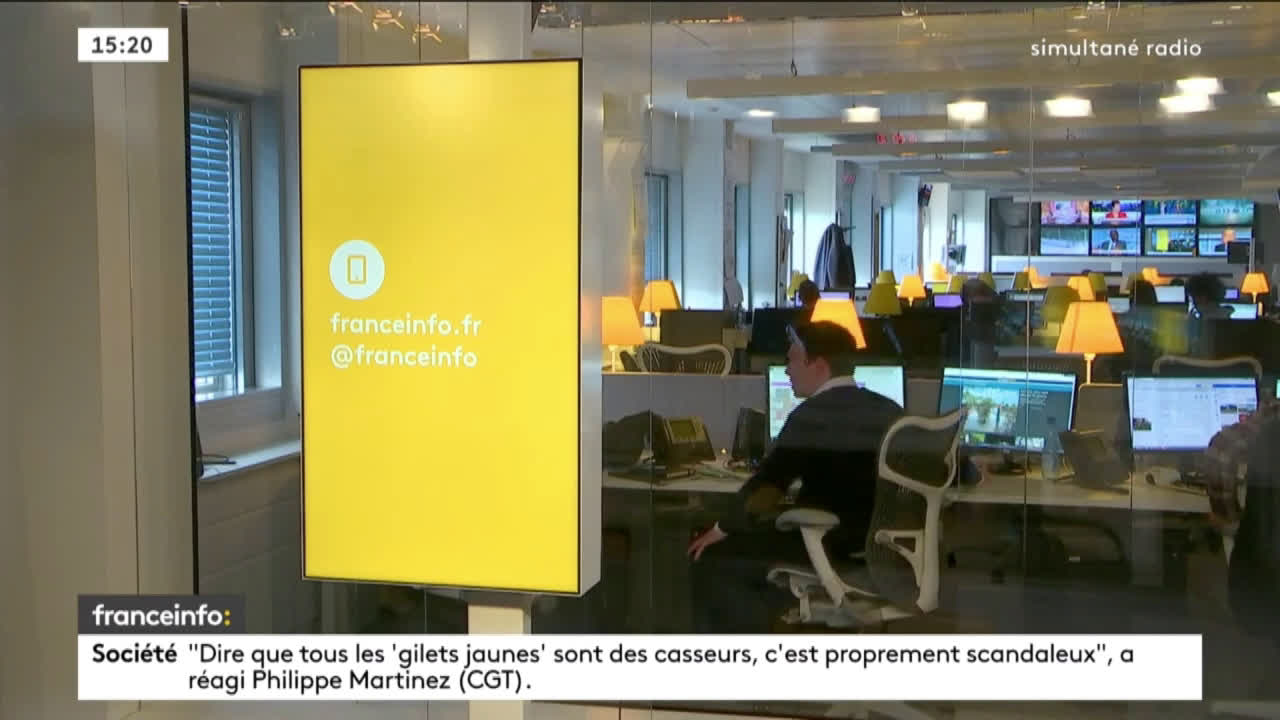 Franceinfo > Oups, le studio est vide