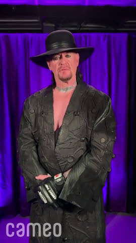 Cameo by The Undertaker - visit cameo.com to get a message from your ...