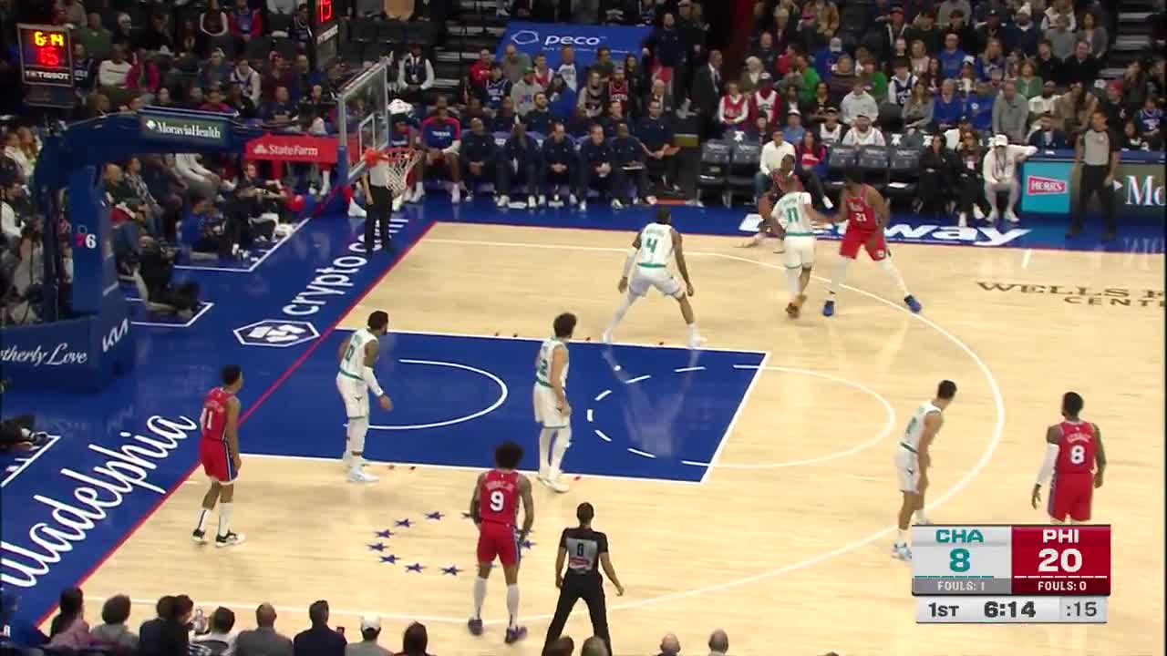 Watch Philadelphia 76ers - a little two man game. 🤌 | Streamable