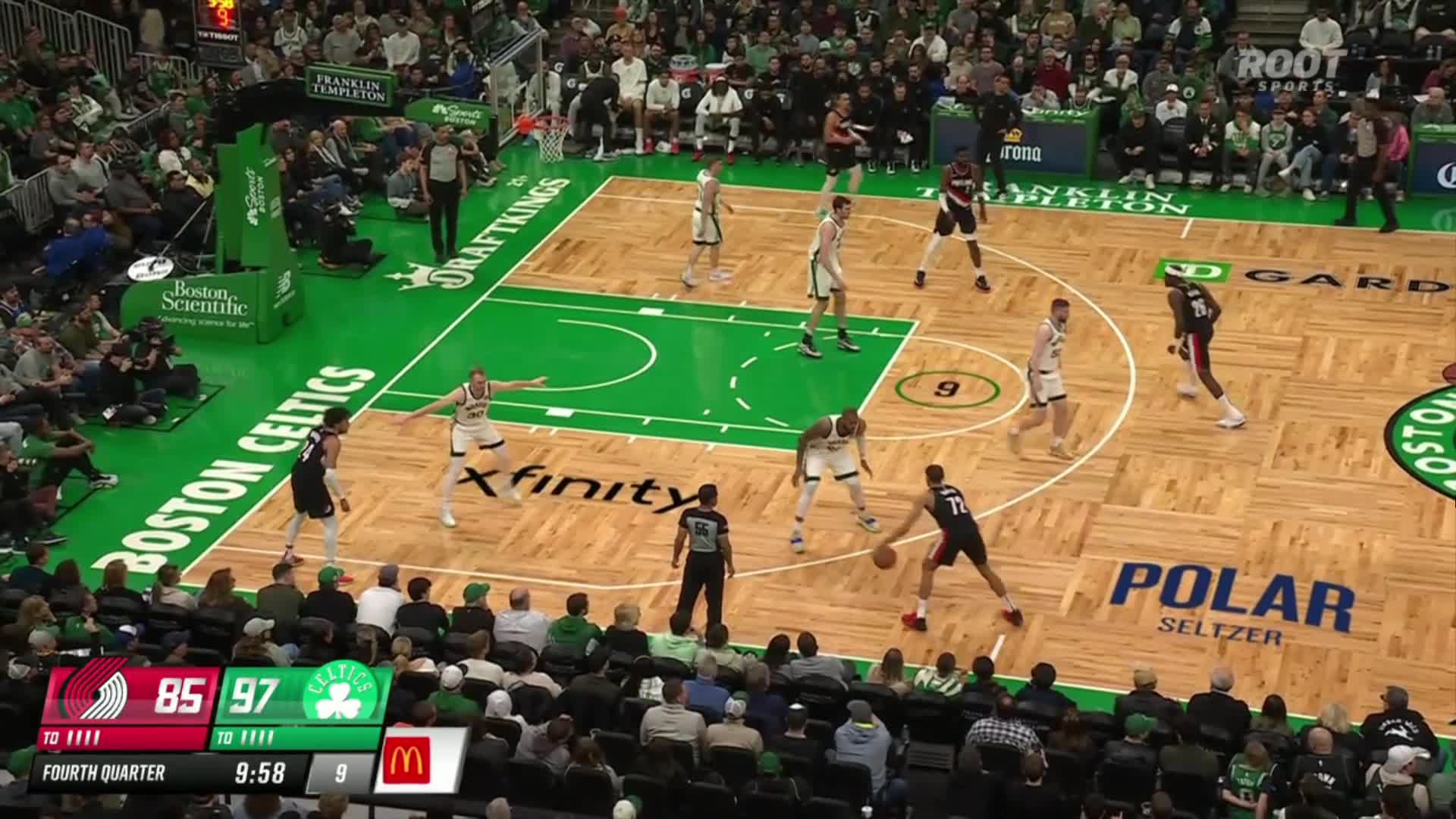 Watch Rupes calmly knocks down the off-the-dribble three | Streamable