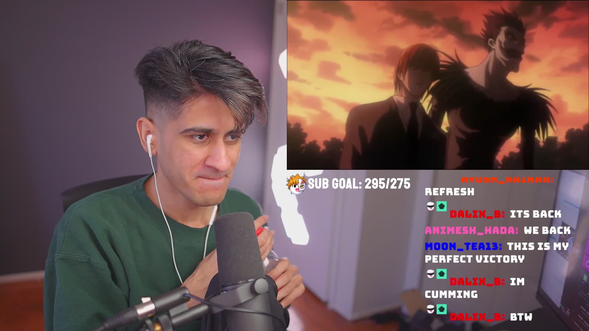 Death Note: L Funeral Scene Reaction(UNCUT)