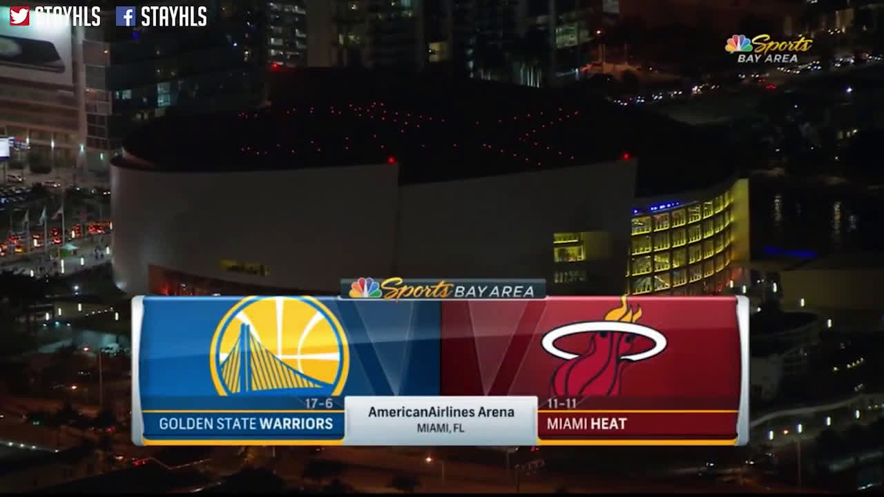 (www.nGolos.com) Miami Heat 95-123 Golden State Warriors (NBA)