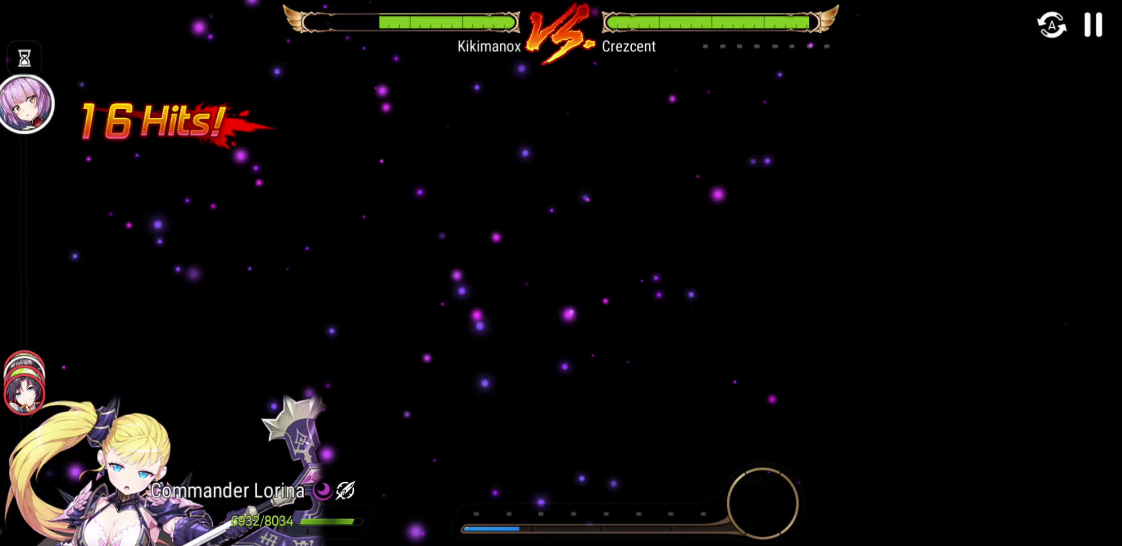 Enemy attack pattern