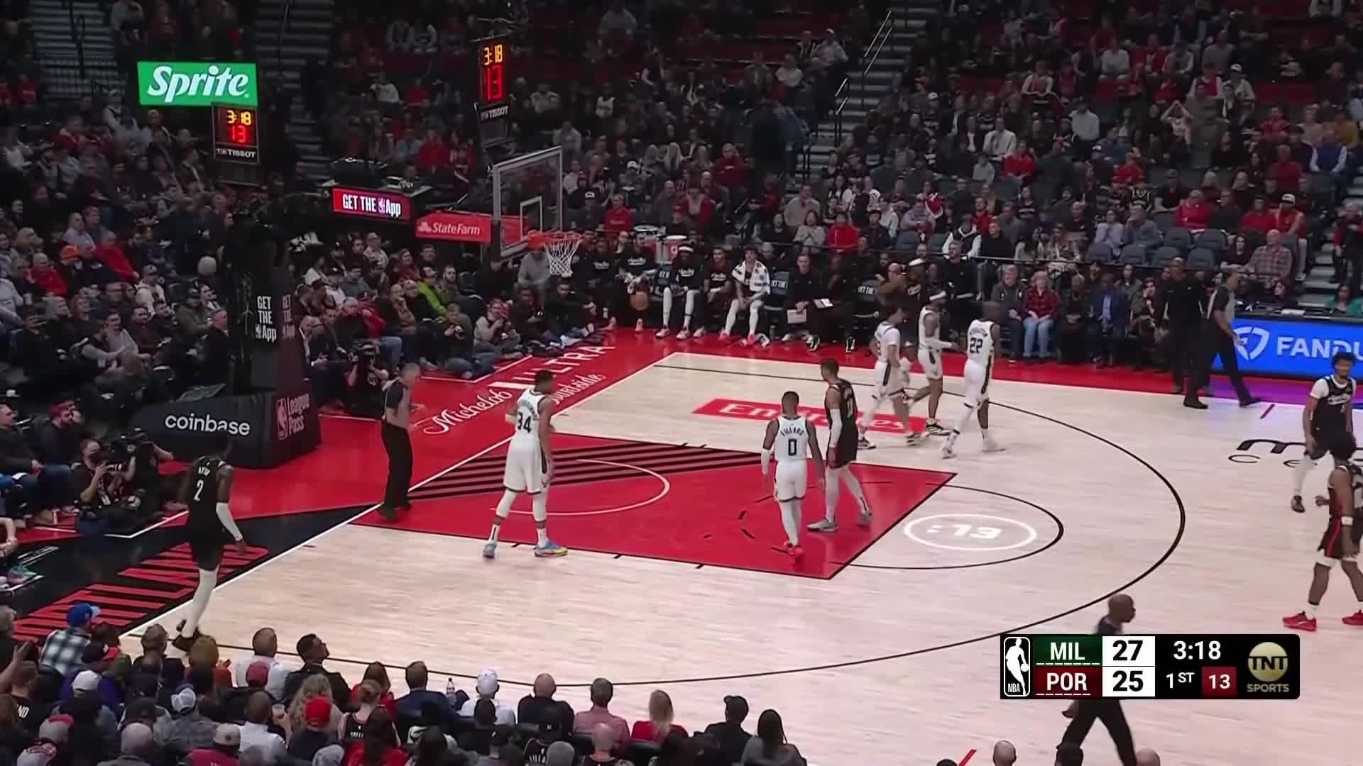 Watch Scott Foster calls the travel and breaks out the dance moves | Streamable
