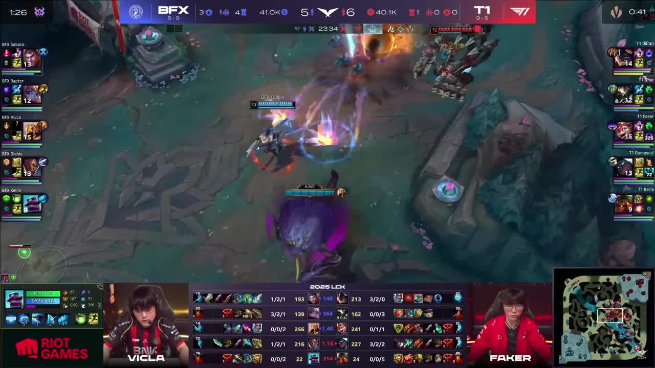Watch BRO vs DK - T1 vs BFX _ 2025 LCK - YouTube - Chrome 2025-05-22 20-26-23 | Streamable