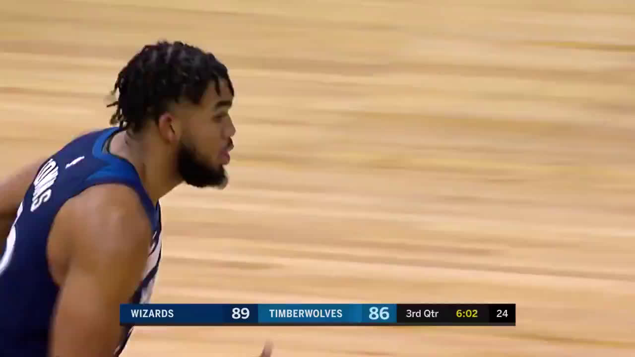 Jake "Layman YES!" Layman with the quick pass to a cutting Karl-Anthony ...