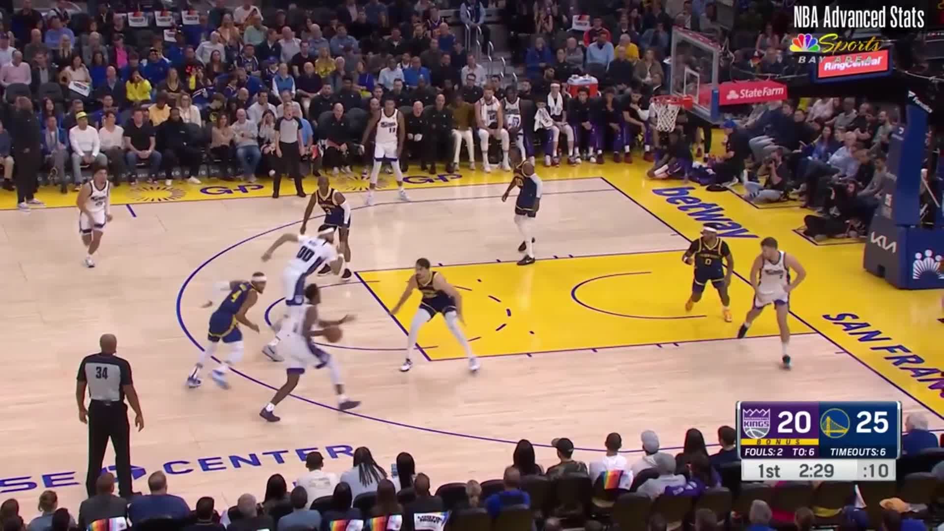 9. Monk one handed lob
